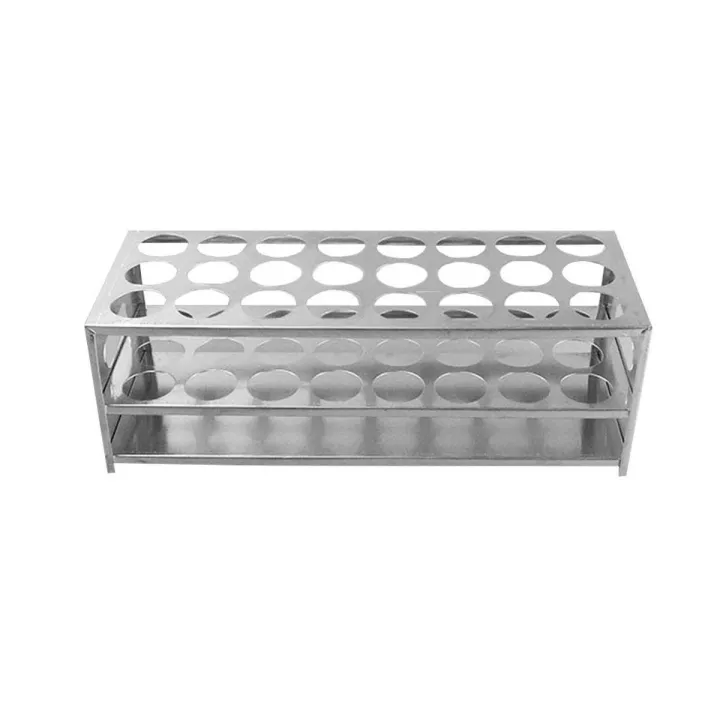 Steel 24 Hole Test Tube Rack, Test Tube Holder for Professional ...