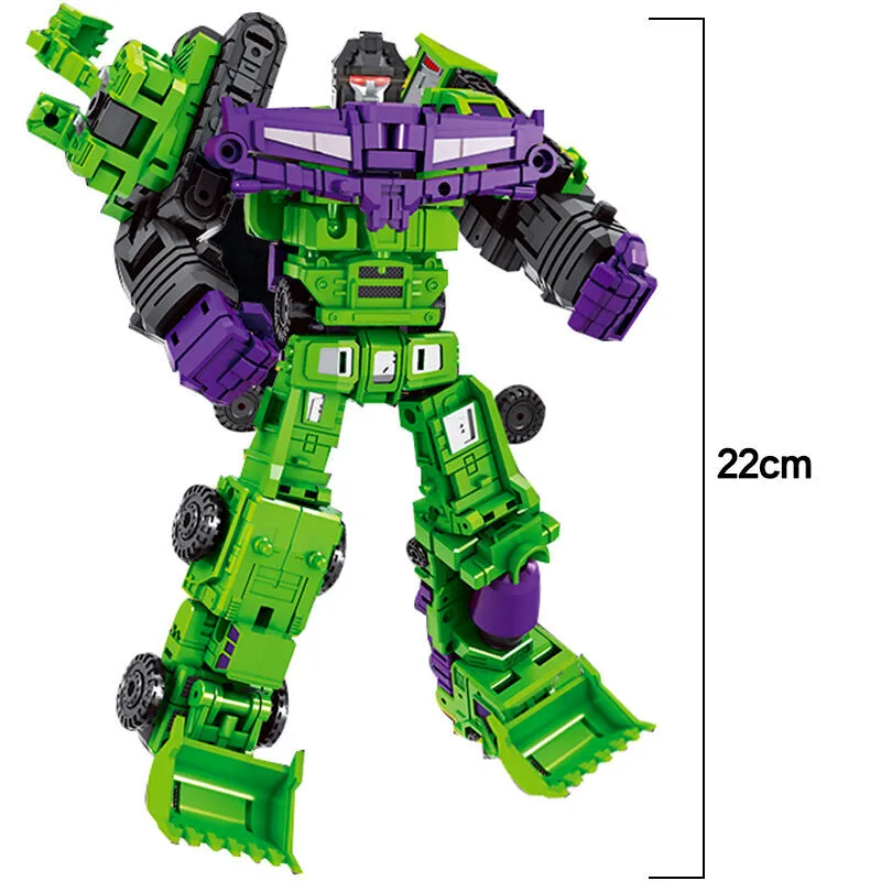 Transformation 6 in 1 Model MINI Devastator 22CM Action Figure Robot Plastic Toys BEST Gift ...