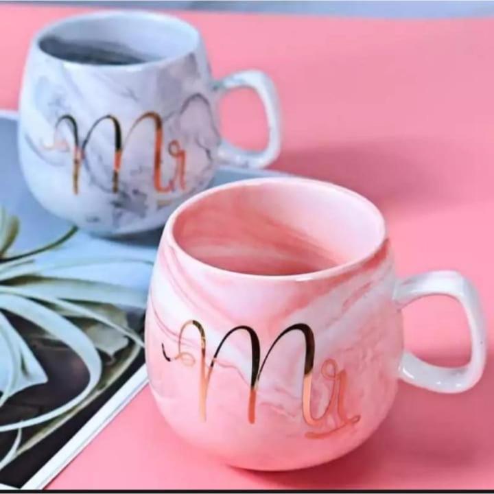 Mr & Mrs Couple mug set ceramic | Daraz.com.bd
