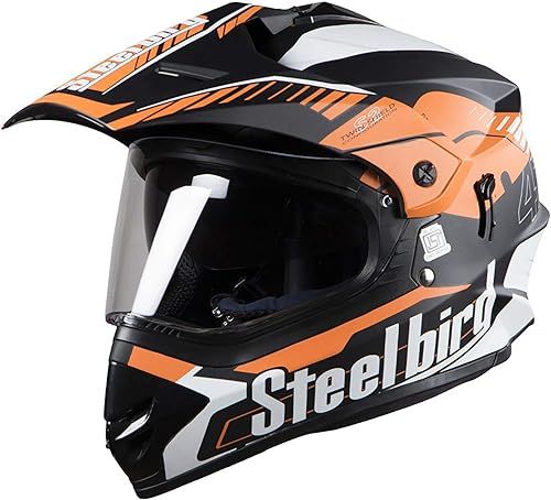 Steelbird SB-42 Off Road Racing Bike Helmet, | Daraz.com.bd