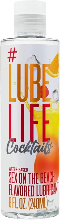 Lube Life Water-Based Fun On The Beach Flavored Lubricant, Personal ...