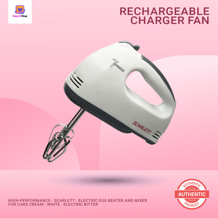 High-Performance - Scarlett - Electric Egg Beater And Mixer For Cake ...