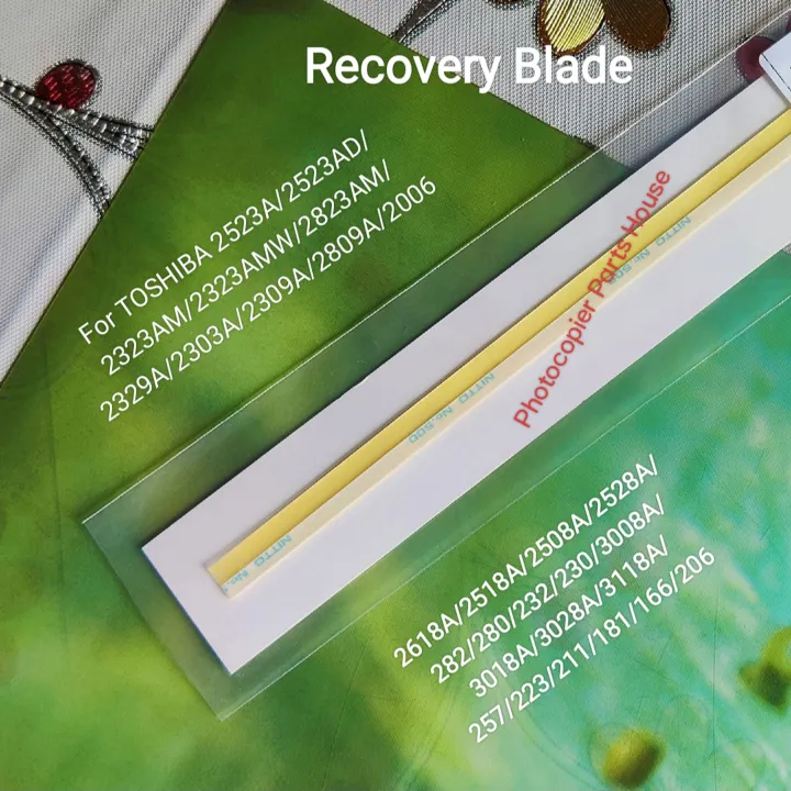 Recovery blade/Sheet blade REC/RC blade for TOSHIBA Photocopier e ...