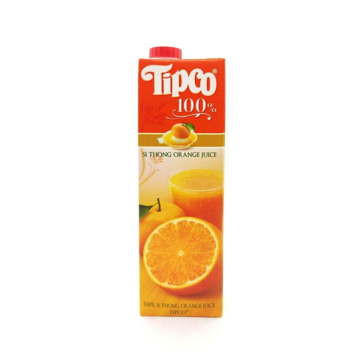 Tipco 100% Orange Fruit Juice 1 Liter | Daraz.com.bd