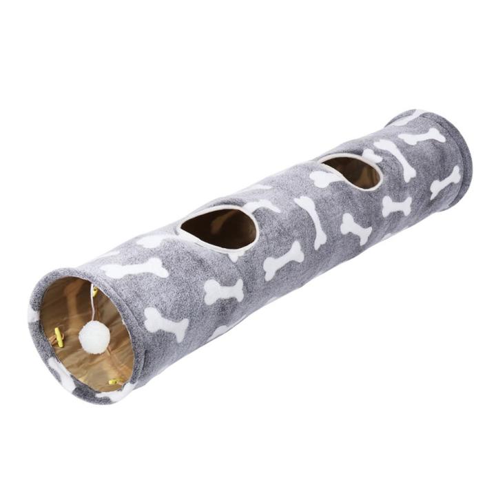 Pet Tube Toy with Sound Paper Cat Play Tube Toy | Daraz.com.bd