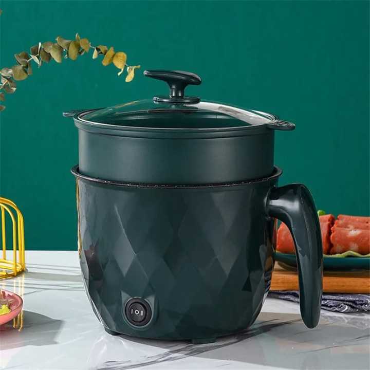 Mini Electric Multi Cooker 1.8L Non-stick Cooking Machine Double Layer ...