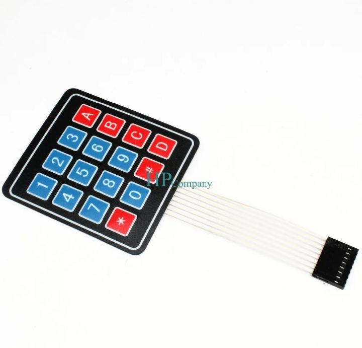【3C VictoryEagle】1PCS 16 4*4 Membrane Switch Keypad 4*4 Matrix Array Matrix DIY KIT | Daraz.com.bd