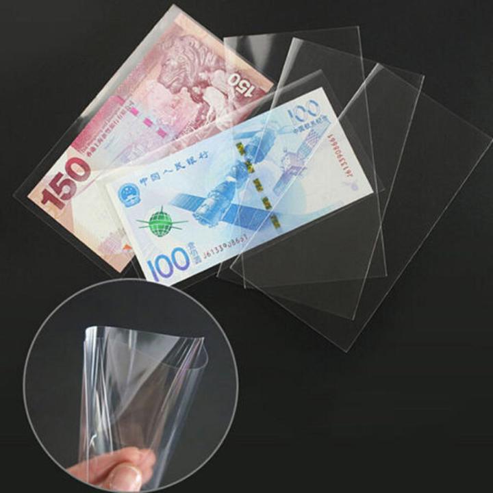 50pcs Plastic Banknote Sleeves package Packing | Daraz.com.bd