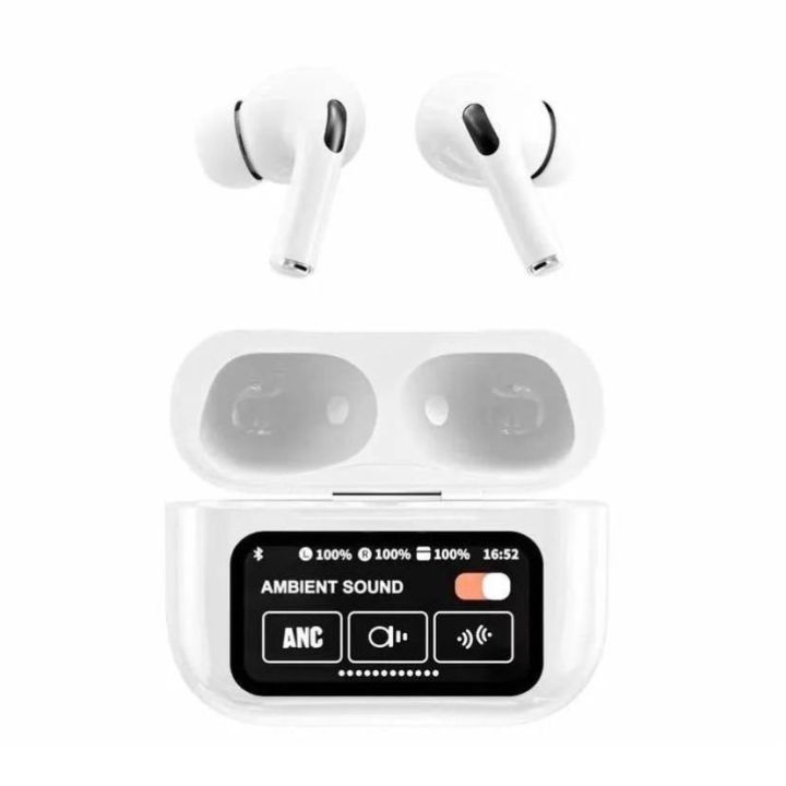 A9 Pro Airpods ANC/ENC Noise Reduction, Touch Control LED Display ...