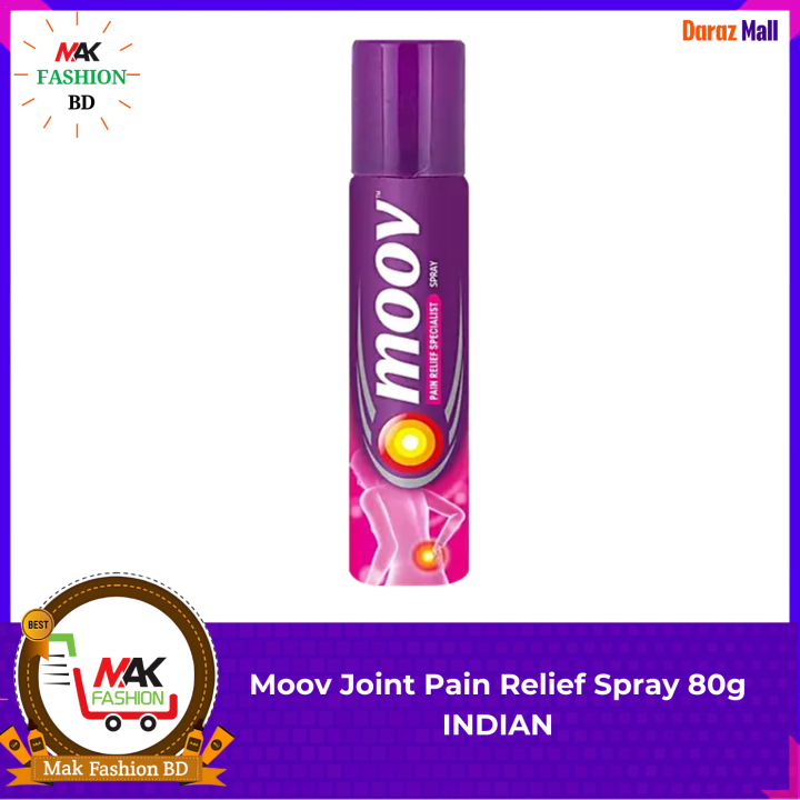 Moov Joint Pain Relief Spray 80g INDIAN | Daraz.com.bd