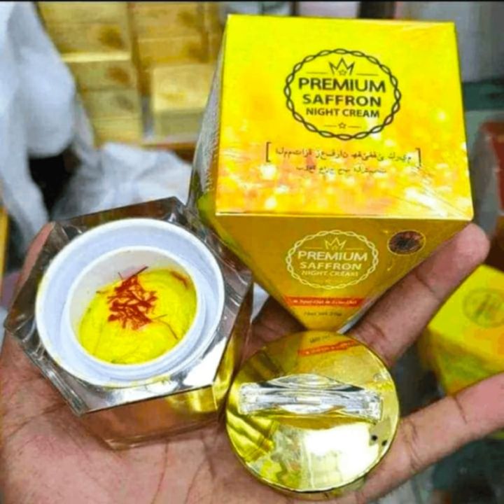 Premium Saffron Night Cream - 25gm | Daraz.com.bd