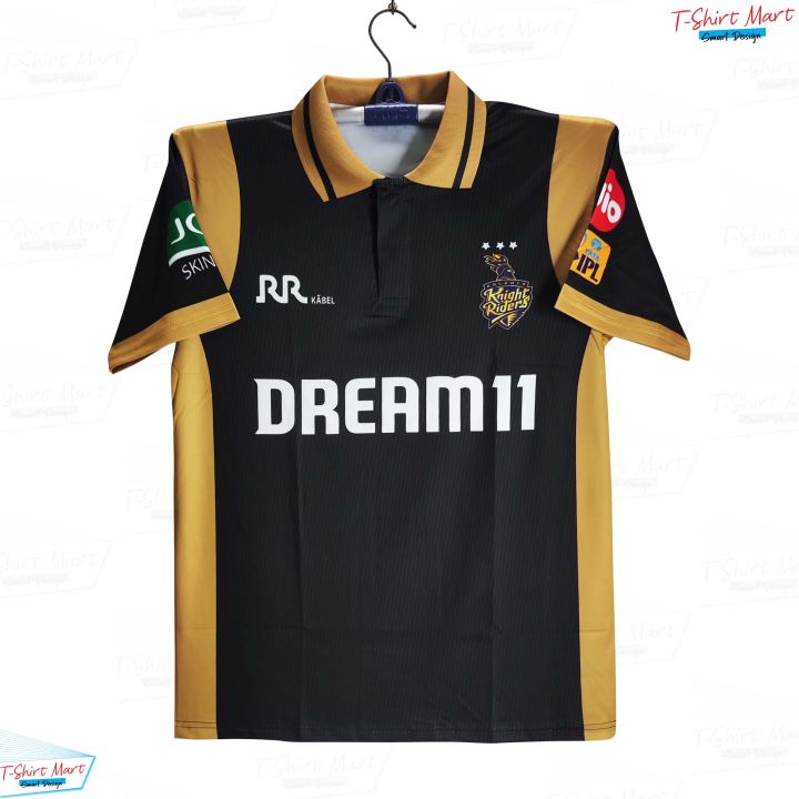 Kolkata Knight Riders Premium Jersey 2025-2026 - KKR Half Sleeve Polo ...