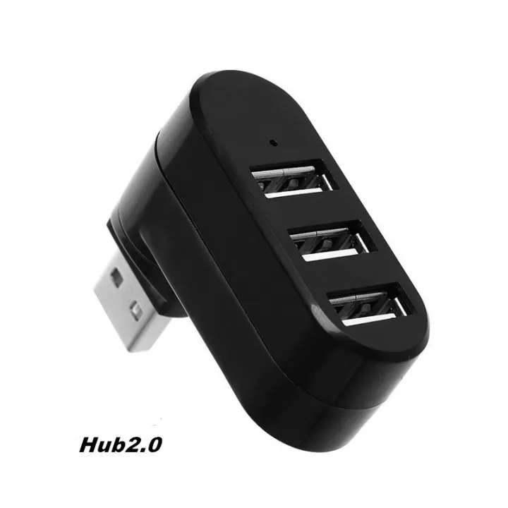 USB Hub 3.0 Adapter Rotate High Speed U Disk Reader Splitter 3 Ports ...