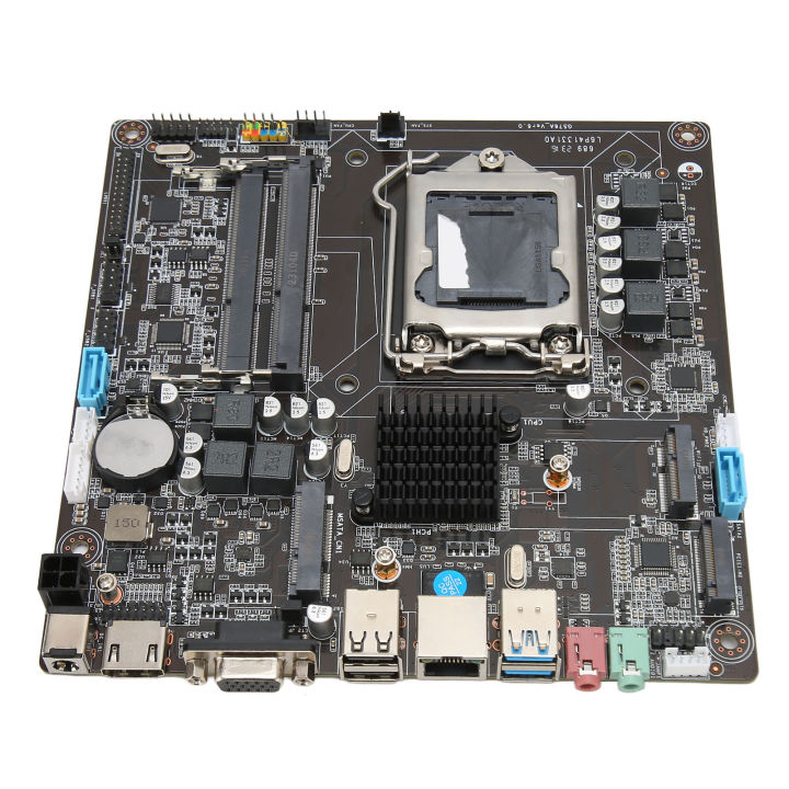 H81 Mini ITX Motherboard LGA 1150 Slot Dual Channel DDR3 Support for ...