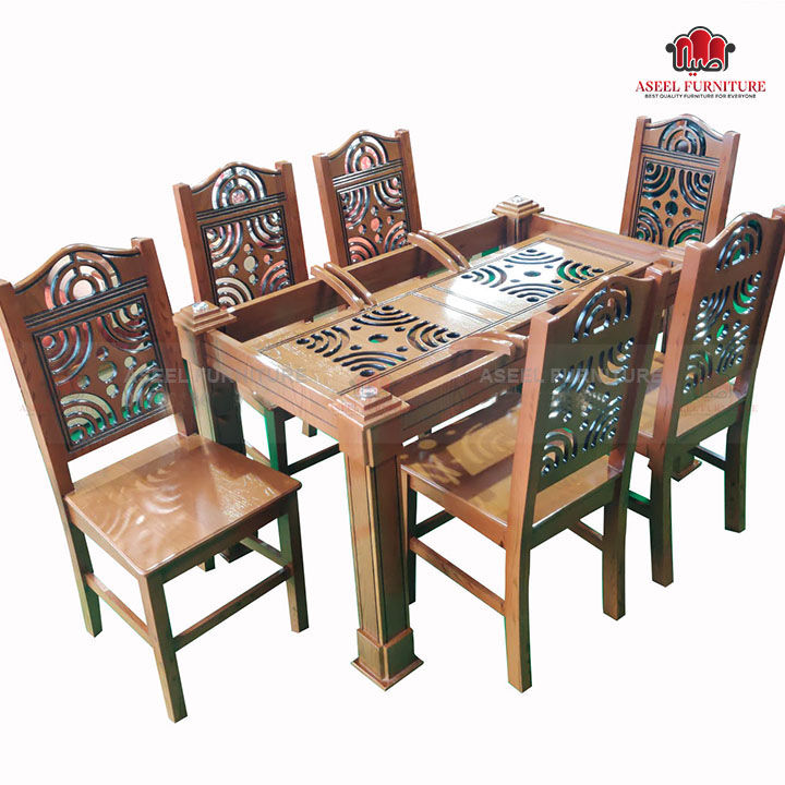 Excellent quality Sub vineer process wood Dining Table / Dinning table ...
