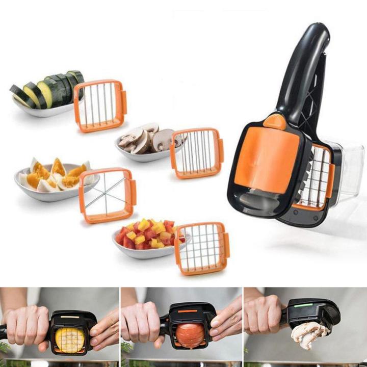 Nicer Dicer 5 in 1 Multi-Cutter Quick Food Fruit Vegetable Cutter ...