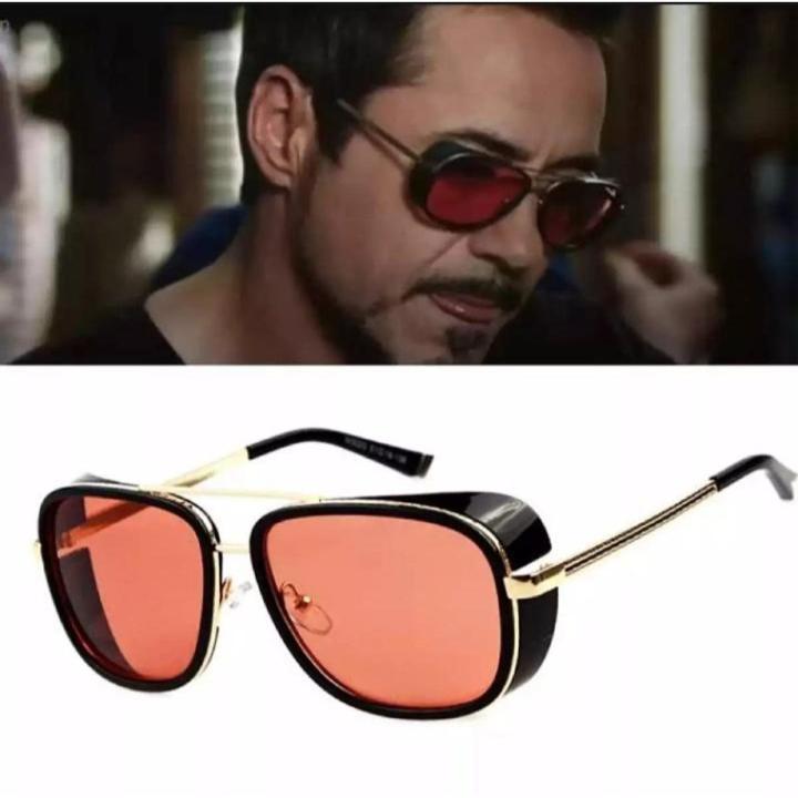 Metal Iron Man 3 TONY Stark Sunglasses For Men | Daraz.com.bd