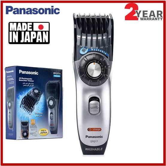 Panasonic Er217S Ac Recharge Washable Beard Trimmer Made In Japan | Daraz.com.bd