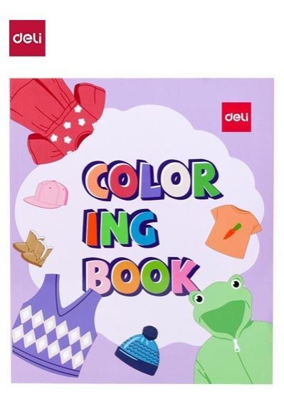 Deli EN045 coloring book for kids | Daraz.com.bd