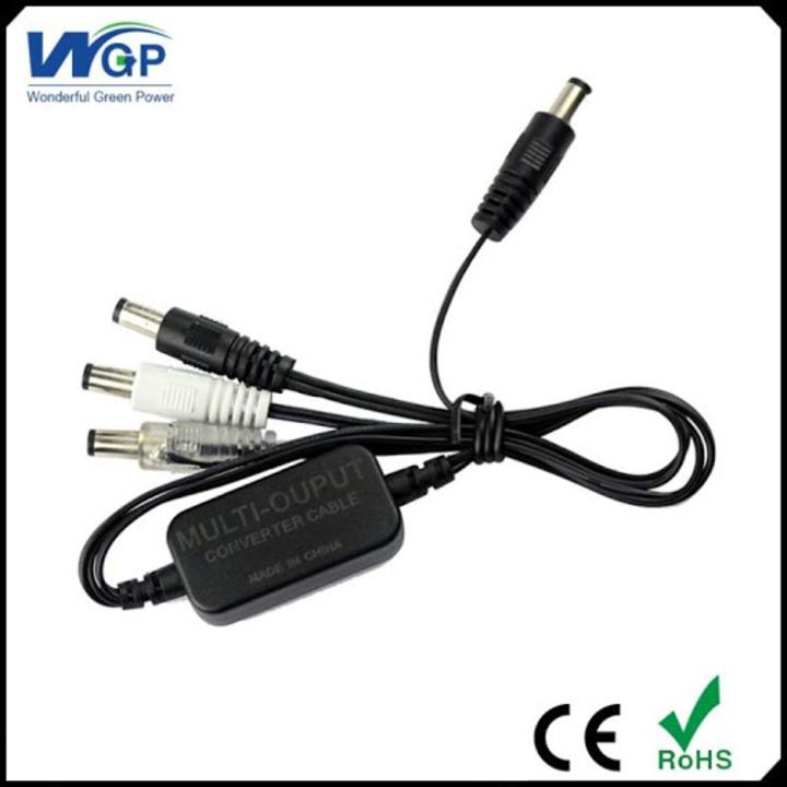 DC to DC Step Down and Boost Converter Cable 12V to 5V 9V 12V Data Wire ...
