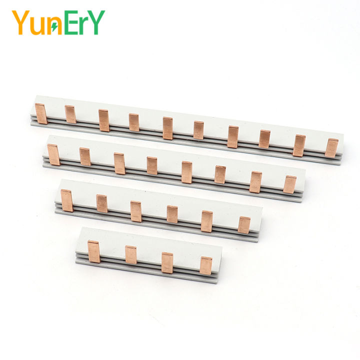 1/2/3P Pin Type Busbar 4-18 Way Copper Bar Terminal Block For MCB DZ47 ...