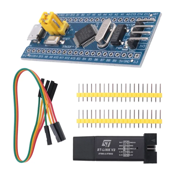 -Link V2 Programming Unit Emulator Downloader + 40Pin STM32F103C6T6 ARM ...