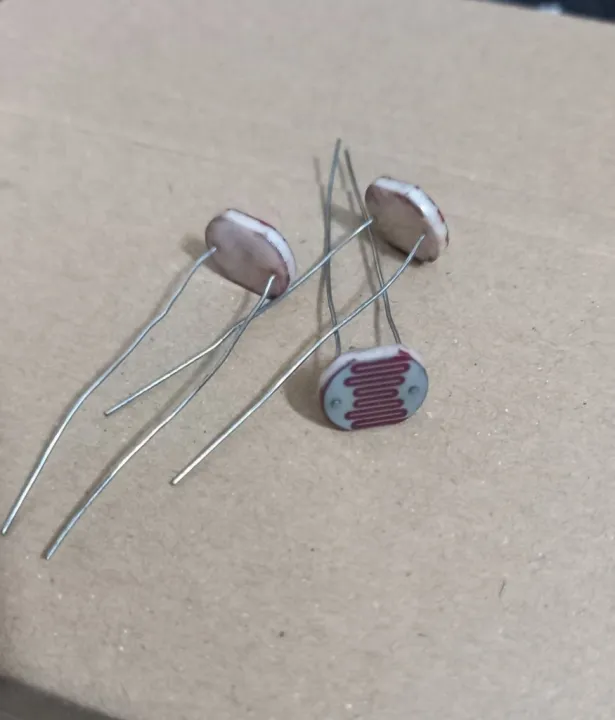 3Pcs- LDR 10mm Diameter Photoresistor Photo Cell Light Dependent ...