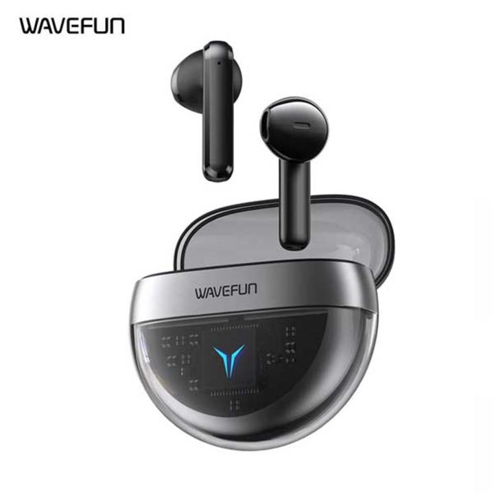 Wavefun T200 TWS Wireless Bluetooth Earbuds - Black | Daraz.com.bd