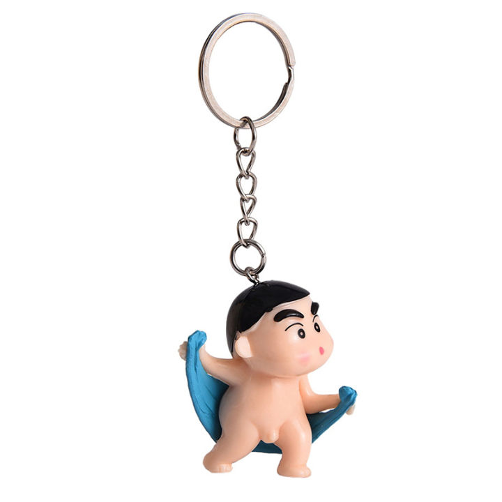 Cute Kawaii Crayon Shin-Chan Anime Peripherals Keychain Bag Pendant ...