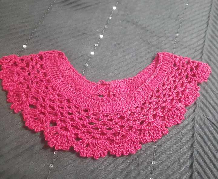 Kushikatar design neck, Crochet neck | Daraz.com.bd