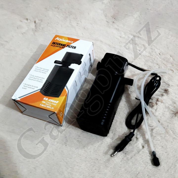 Aquarium Internal Underwater Filter - Aquagrace SS1000F - Full ...