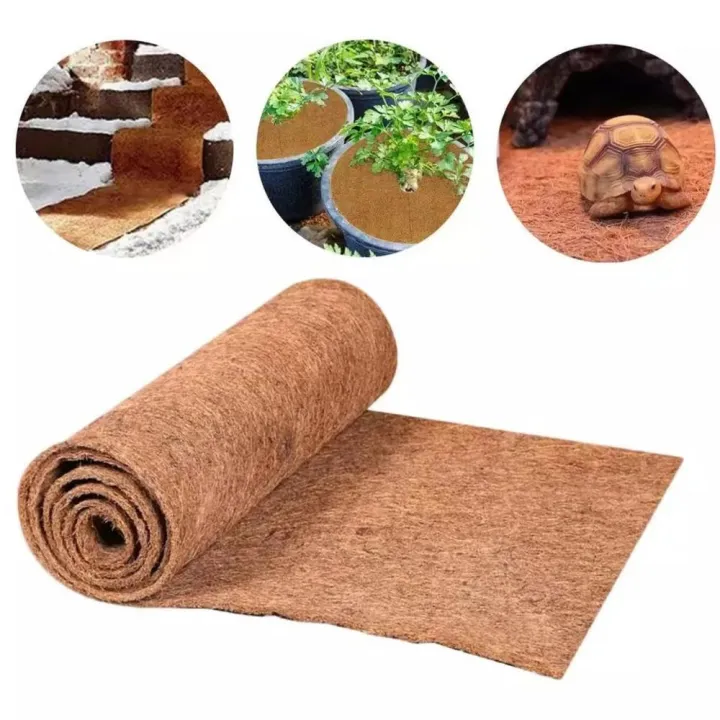 Coconut Coir Liner Sheet Coco Fiber Roll, Coconut Palm Mat, Gardening ...