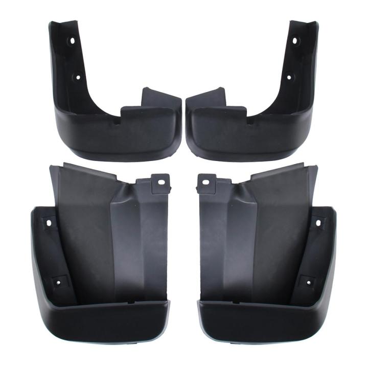 (New)4 PCS Car Auto Semi-Rigid PVC Splash Flaps Mudguards Fender Guard ...