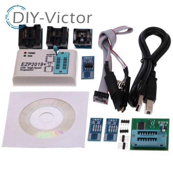 EZP2019 EZP2019+ USB High-speed SPI Programmer Support24 25 93 EEPROM ...