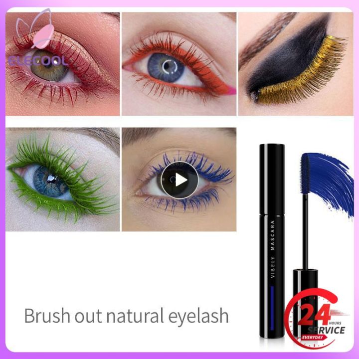 Grass Green Waterproof Eye Mascara Extend Curling Eyelashes Stretching ...