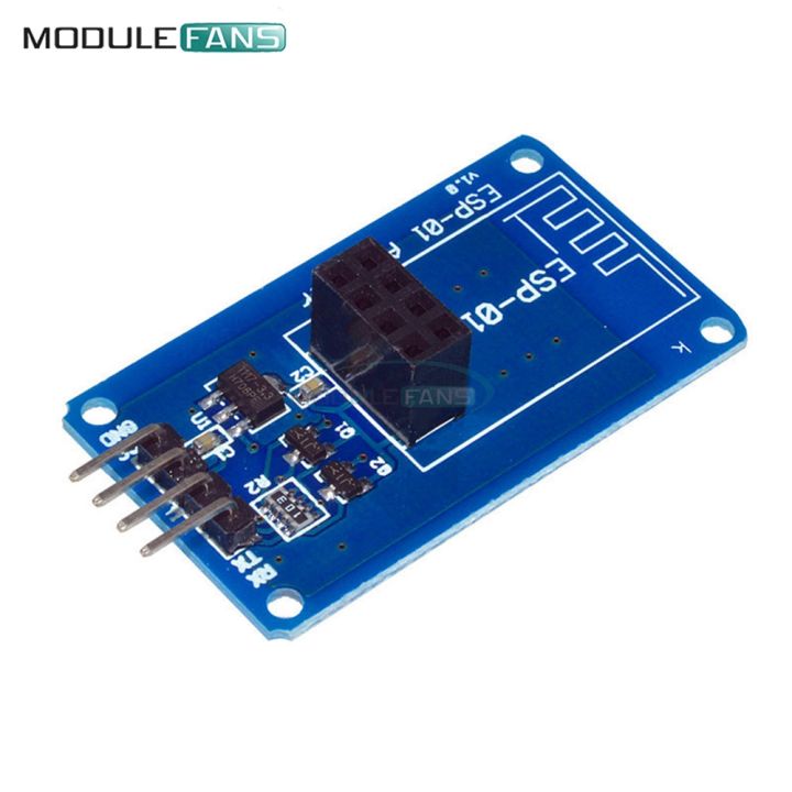 【The road to happiness Store】ESP8266 ESP-01 ESP01 Serial Wireless WIFI Module For Transceiver ...