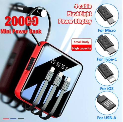 Mini Smart Power Bank (20000mAh) | Daraz.com.bd