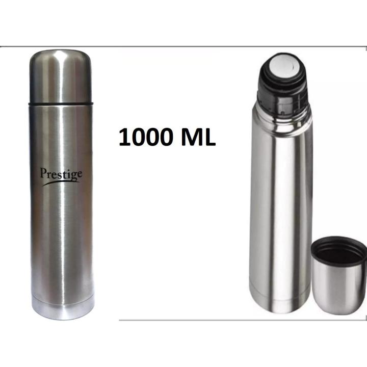 1000ML/ 1 LITRE ALL STEEL HOT/COLD WATER FLASK/TEA FLASKS/VACUUM BOTTLE ...
