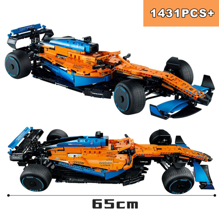 1431pcs Technical Formula 1 Racing Car 42141 Building Block Model ...