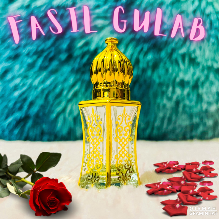 Fasil Gulab Luxury Attar - Authentic UAE Rose Scent, Unisex, Long ...
