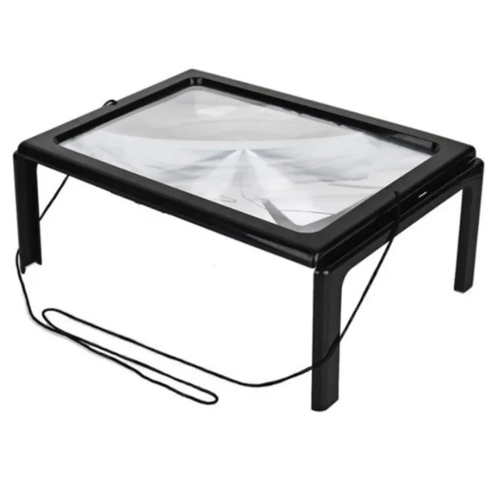 Reading Magnifier Full Page Optical Magnifying Desk Magnifying Glass ...