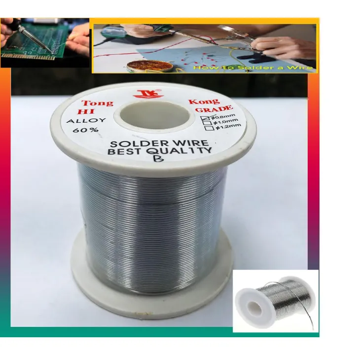 Tong Kong Hi Grade Big Size Solder Lead Spool 60% Alloy 600G | Daraz.com.bd