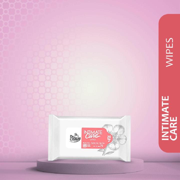 DR. C.TUNA Intimate Wet Wipes 20 Sheet | Daraz.com.bd