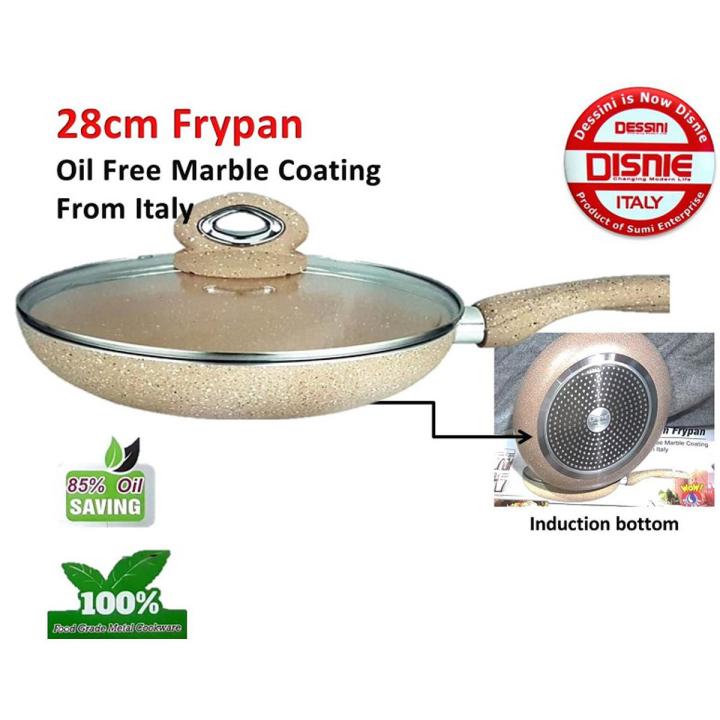 Disnie Marble Coating from Italy Ceramic Non Stick Cookware Induction ...