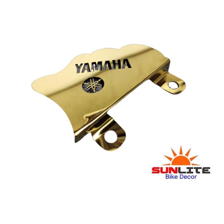 Hydraulic Metal Clipper Cover for Yamaha All Version - golden Colour ...