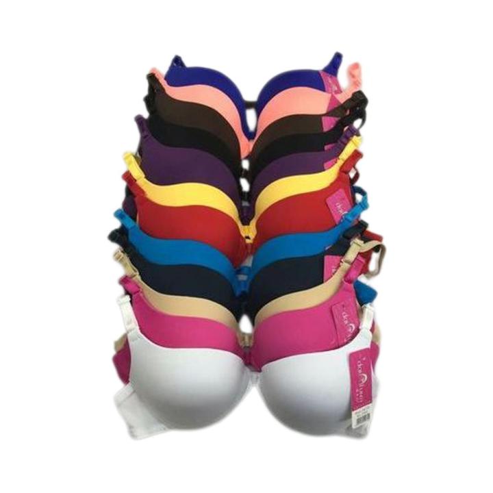 Soft Padded Foam Bra Multi Color For Girl-01 Piece | Daraz.com.bd