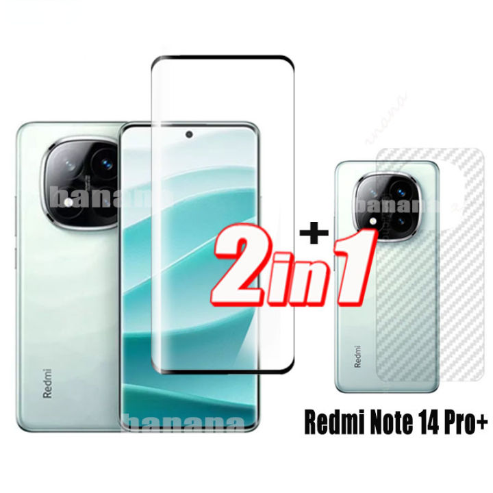 Redmi Note 14 Pro+Tempered Glass Screen Protector For Redmi Note 14 Pro ...
