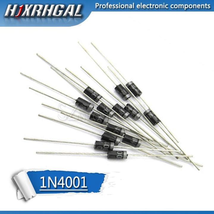 20Pcs- Diode 1N4001 50V 1A General Purpose Rectifier Diode 1N 4001 Silicon Junction Diode DO-41 ...