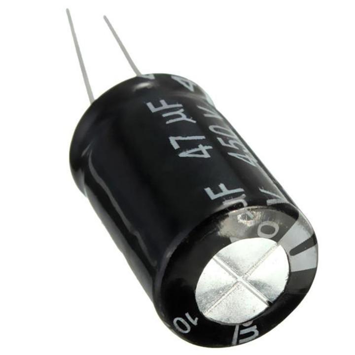 2Pcs- 47uF 450V Electrolytic Capacitor 47uF 450V Radial Polarized ...