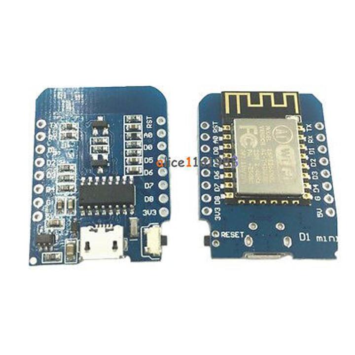 【happy One】nodemcu Lua Esp8266 Wemos Mini Wifi Bytes Development Board Module With Pcb Antenna